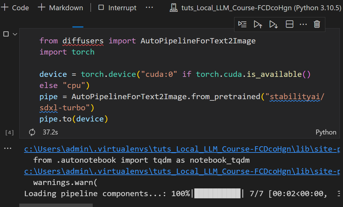 Hugging Face Course (4/6) – Local Image Generation – Finxter Academy